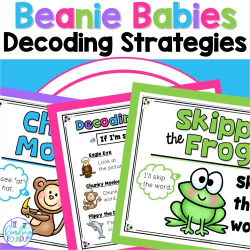 Tips For The Beanie Babies Reading Strategies | The Reading Roundup