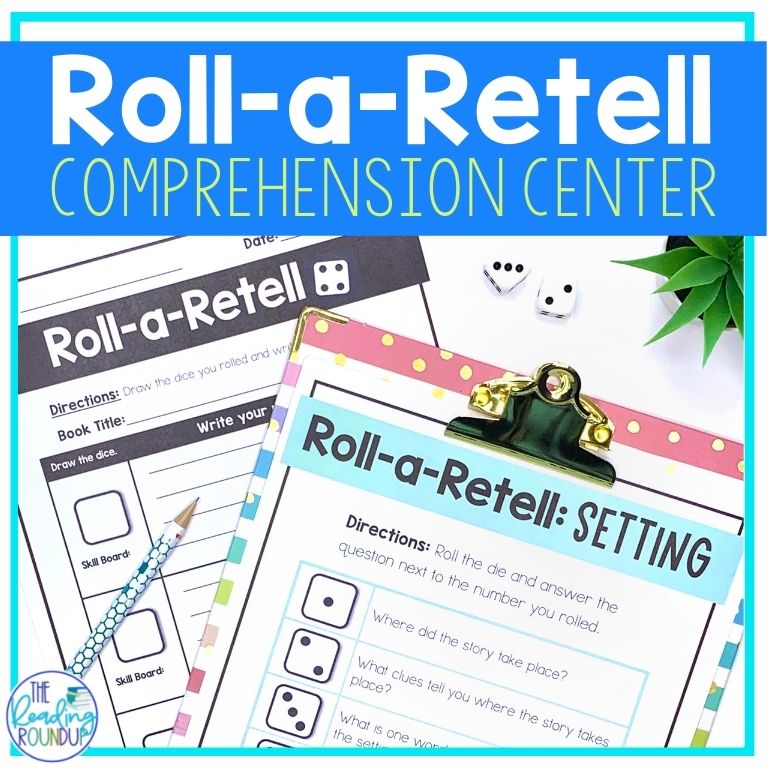 Make Literacy Centers Fun with a Reading Comprehension Dice Game | The ...