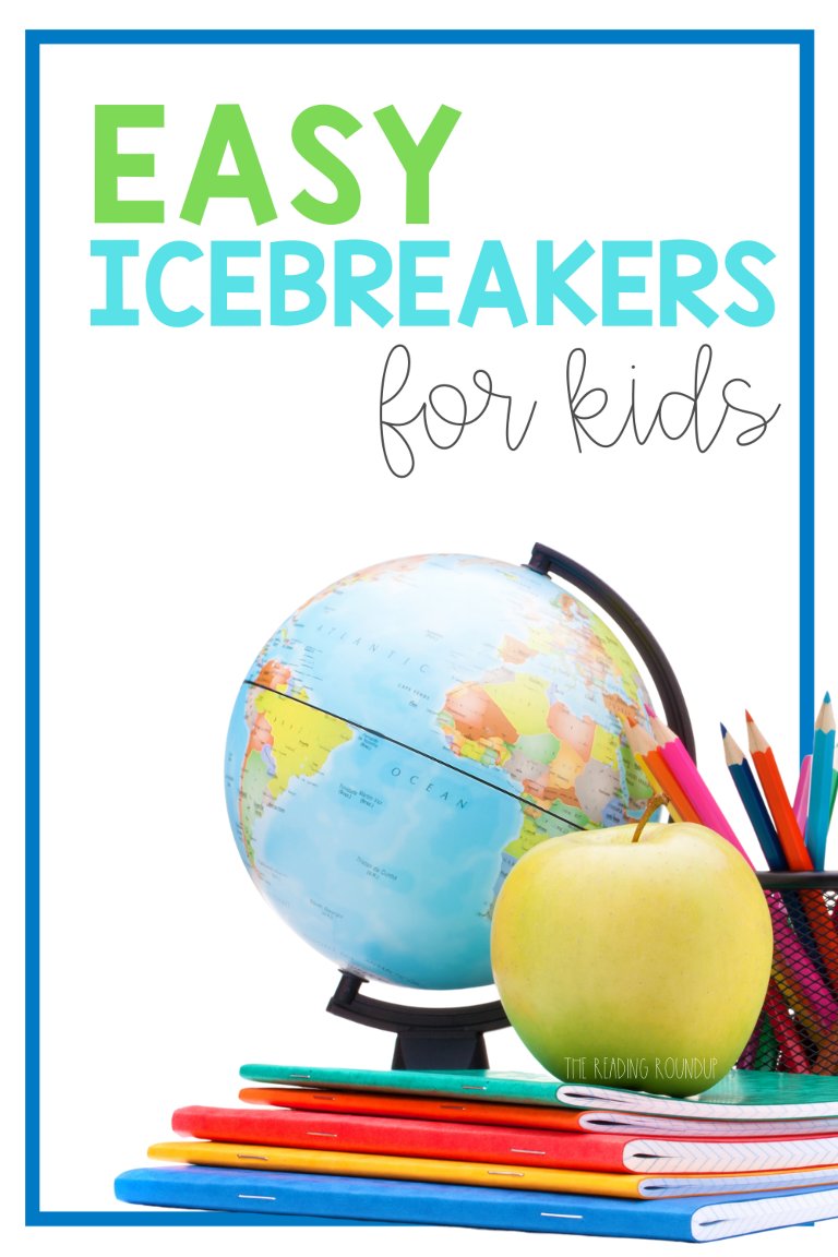 Easy Icebreakers For Kids To Use All Year Long | The Reading Roundup