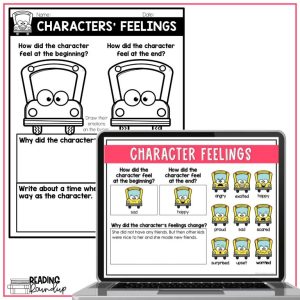 Free Character Emotions Charts & Activities For Back To School | The ...