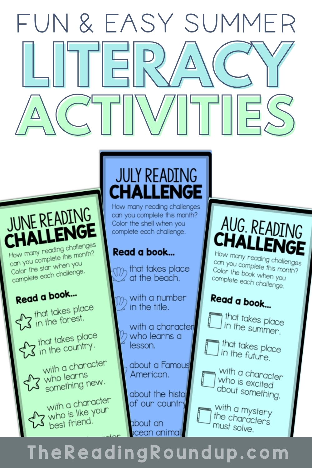 Fun Summer Literacy Activities To Keep Kids Reading At Home | The ...