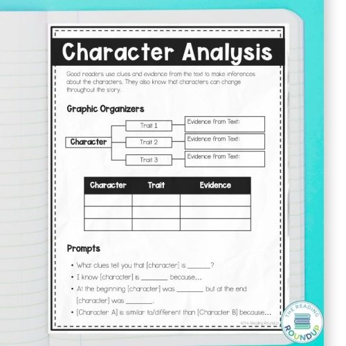 Teaching Tips And Tools For Analyzing Characters